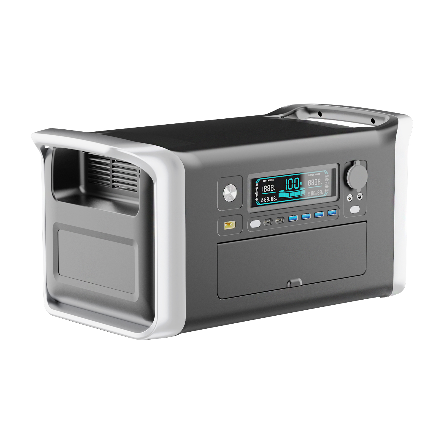 Shinegiant I High Quality I 1000W 1000Wh LiFePO4 Battery Portable Power ...